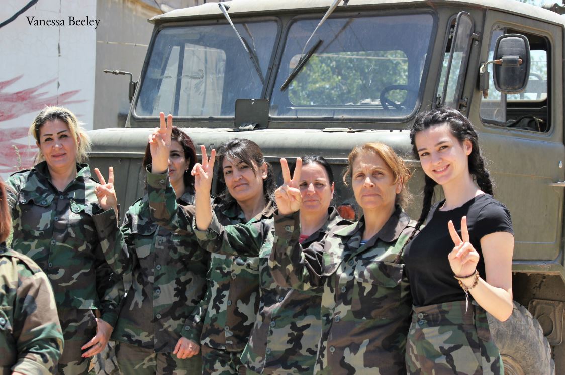 EXCLUSIVE: Interview with Syrian women NDF volunteers on Idlib borders ...