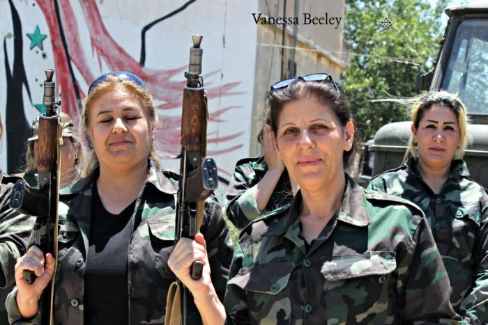 EXCLUSIVE: Interview with Syrian women NDF volunteers on Idlib borders ...