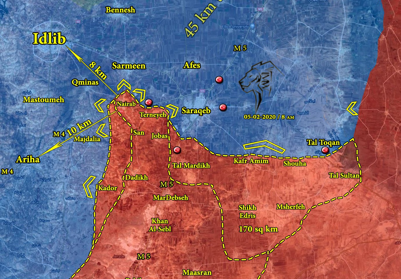 The Syrian Arab Army Idlib and Aleppo military campaign – update | The ...
